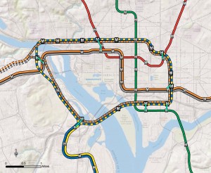 PlanItMetro » Proposed 2040 Metrorail Network
